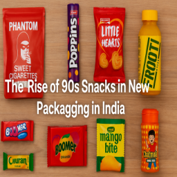 The Rise of 90s Snacks in New Packaging in India