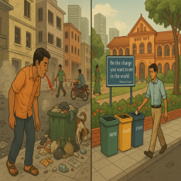 Why Indians lack civic sense?